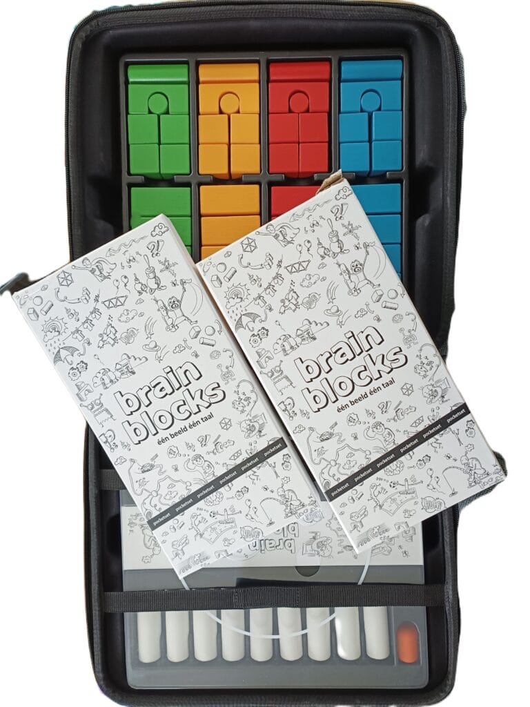 Brain Blocks koffer alles in een - Brain Blocks